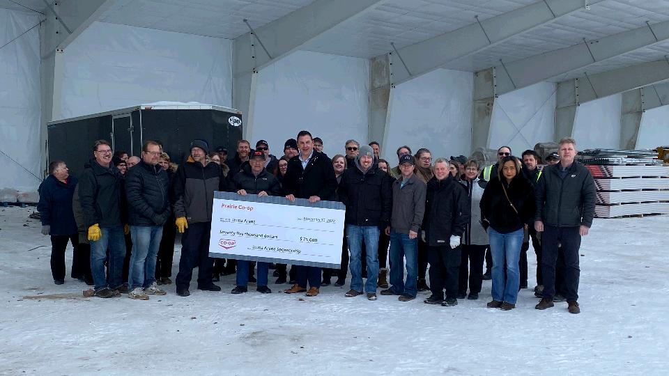 Prairie Co-op Sponsors Ituna Arena | Prairie Co-op